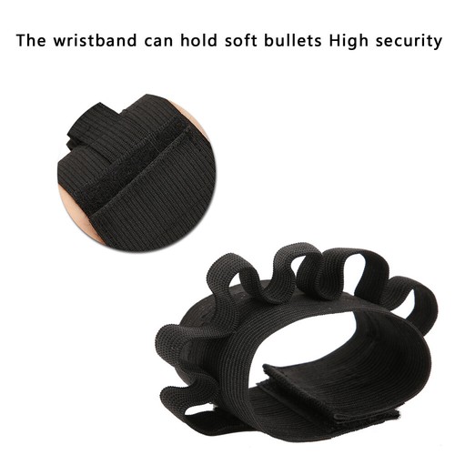 TOH 7Pcs Soft Bullets Wrist Strap Wristband Bracelet For Children Toy ...