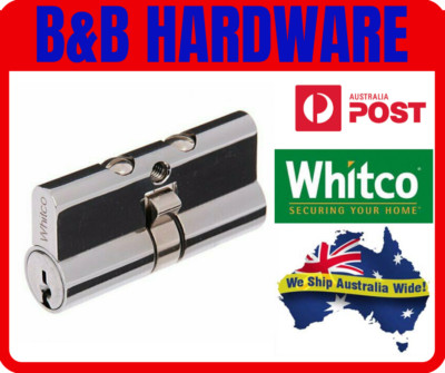 WHITCO W842500 CYLINDER LOCK 5 PIN PROFILE LOCK SECURITY SCREEN X2 KEYS ...