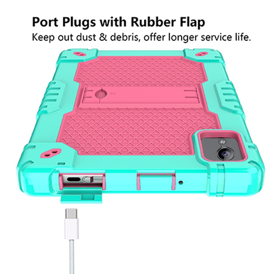 Case for Pritom Tab 10 Lite 10.1 inch Tablet Hybrid Shockproof ...