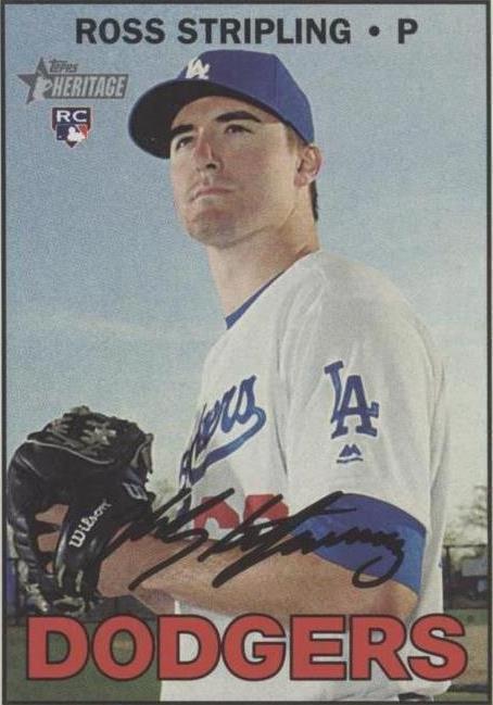 2016 Topps Heritage High Number - Ross Stripling #720 (RC) for sale ...