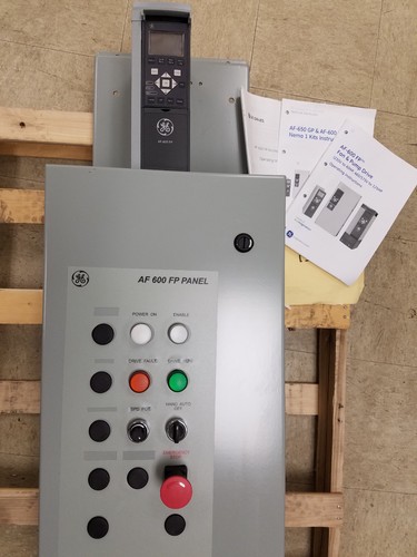 NEW GE 6KFPHD0051FD3XX 5HP Enclosed Drive Panel AF 600 5 HP 480 V AF600 ...