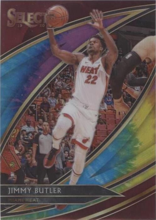 2019-20 Panini Select - Courtside Jimmy Butler #288 Tie-Dye Prizm /25 ...