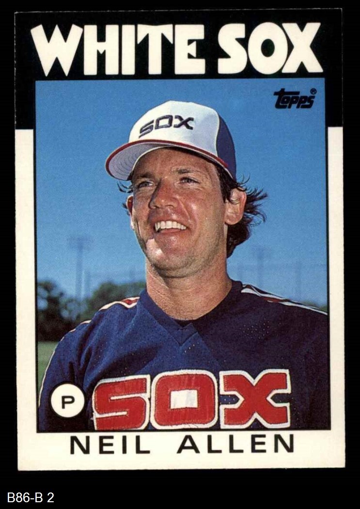 1986 Topps Traded #2 Neil Allen T White Sox 8 - NM/MT | eBay
