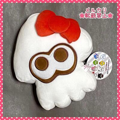 Hello Kitty Splatoon collaboration stuffed toy, Squishy Sanrio, with ...