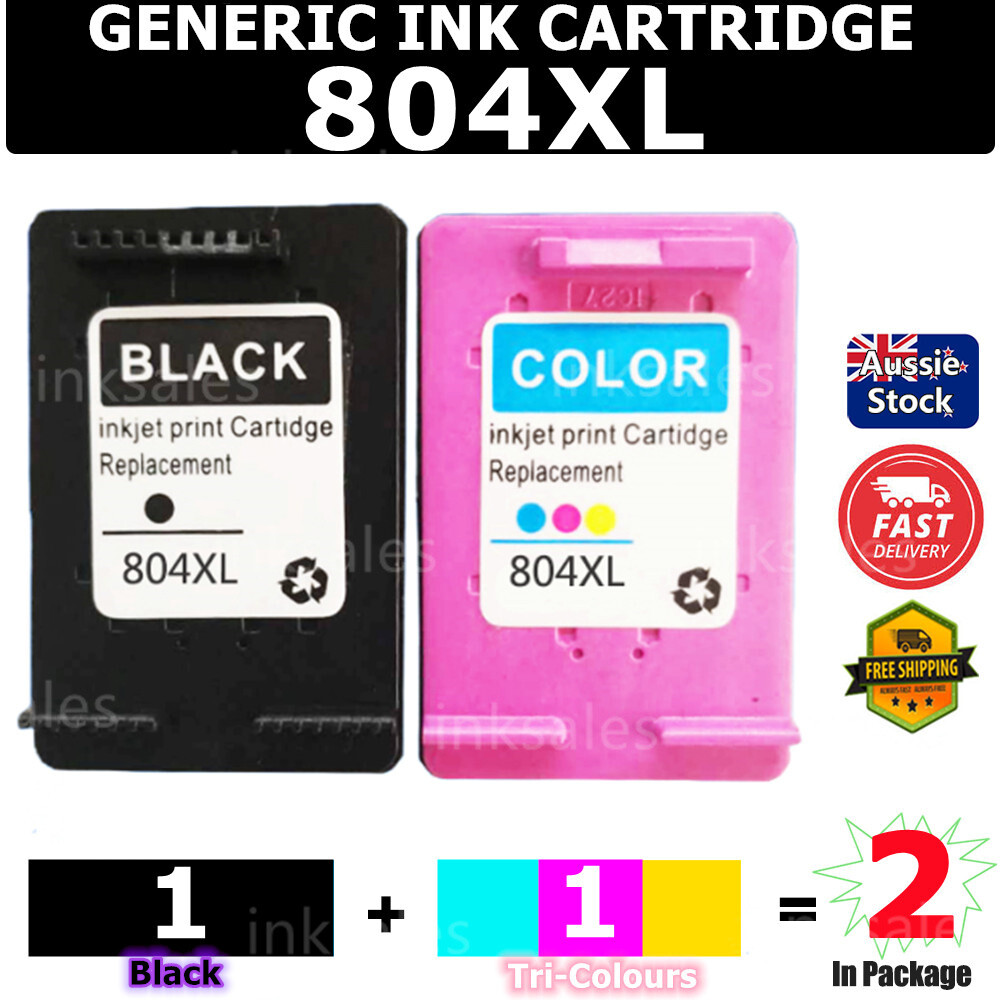 Generic HP804XL 804XL HP804 Ink For HP ENVY Photo 6220 6222 7120 7820 ...