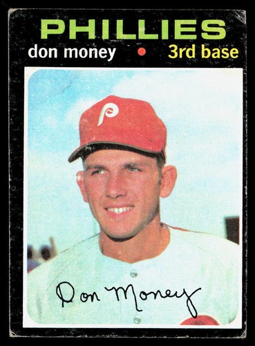 Don Money 1971 Topps #49 P-VG Crease | eBay