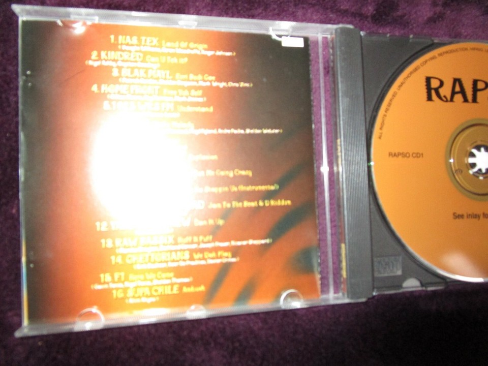 RAPSO A Brand New Dance From TRINIDAD Kisskidee Records RAPSOCD 1 CD ...