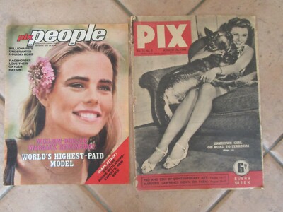 VINTAGE AUSTRALASIAN PIX MAGAZINES x 2 magazines - BUY IT NOW - #9 ...