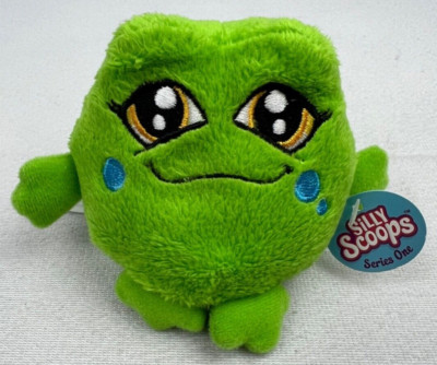 2.5" Silly Scoops Series One Plush Green Pistachio Frog | eBay