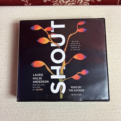 Shout Audiobook CDs Laurie Halse Anderson EX LIBRARY COPY | eBay