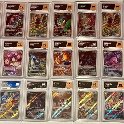 * ACE 10 ONLY * Graded Japanese Pokemon Mystery Card - Mewtwo, Pikachu ...
