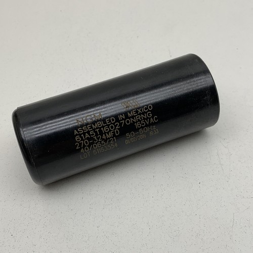 NGM 61A5T160270NRNG Start Capacitor 165VAC 270-324MFD 50/60HZ 40/065/33 ...