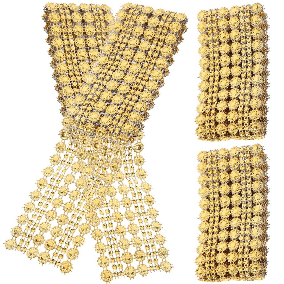 4Pcs Decorative Clothes Trim Multi-function Craft Trim Delicate Bead ...