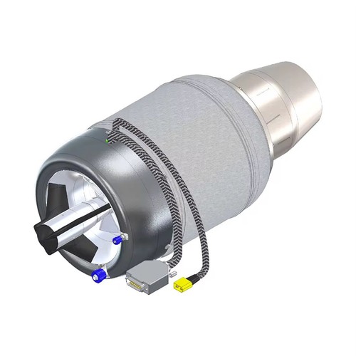 JetCat P500-PRO-LN UAV Turbo Jet Engine 50Kg Thrust ECU Turbine RC Pane ...