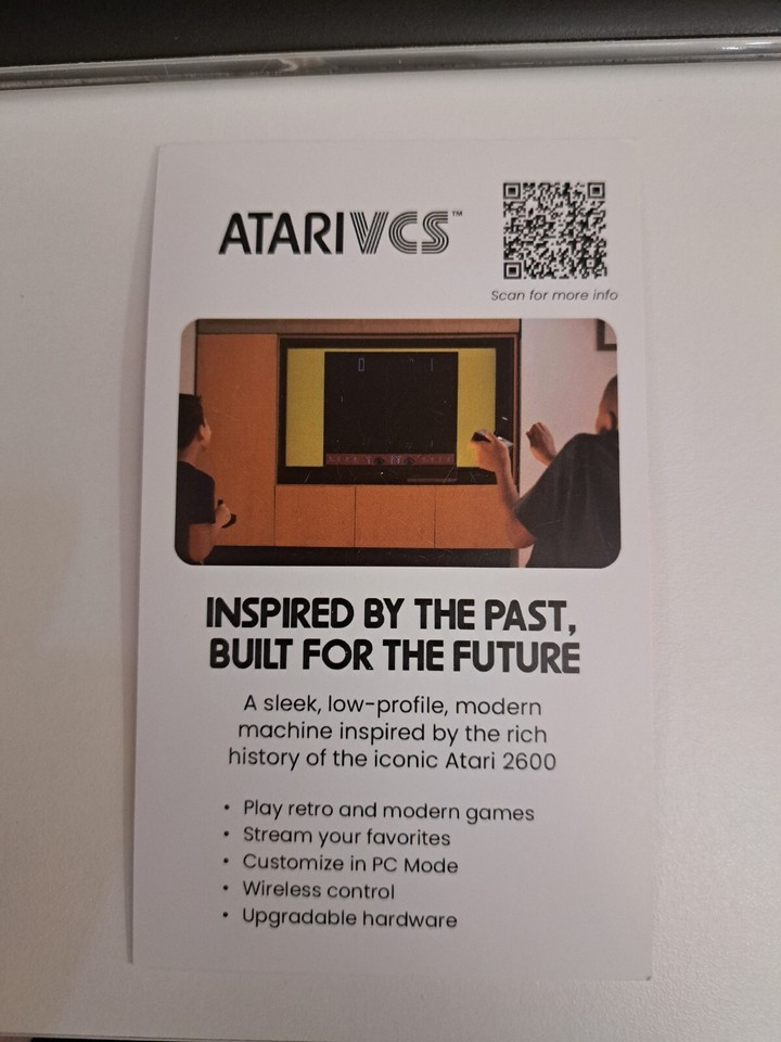 Atari VCS 2600 card advertising collector | eBay