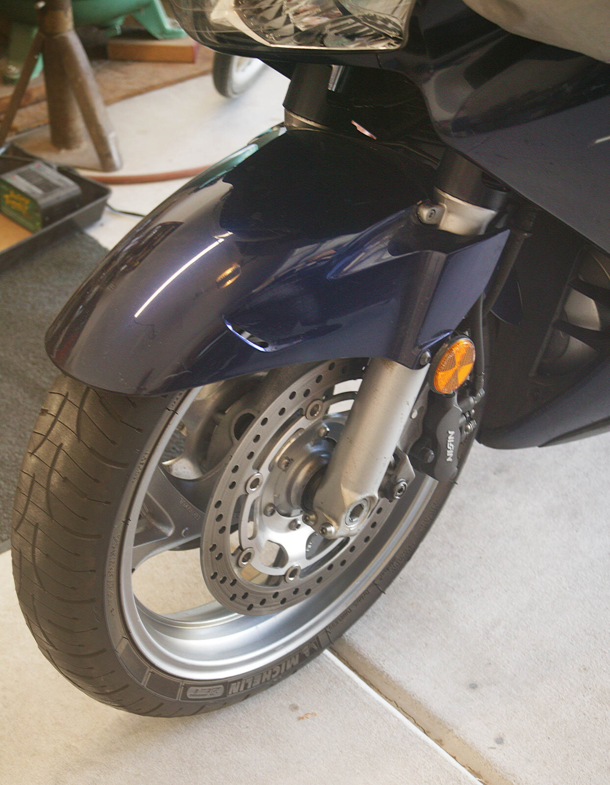 Honda ST1300 ST 1300 Front Fender - Blue - read description | eBay