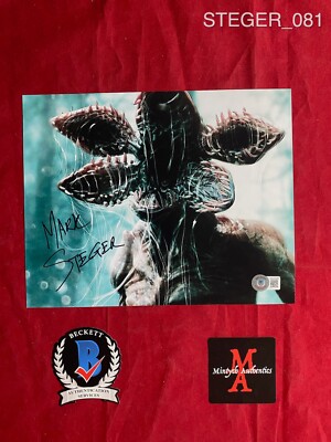 MARK STEGER AUTOGRAPHED SIGNED 8x10 PHOTO! DEMOGORGON! STRANGER THINGS ...