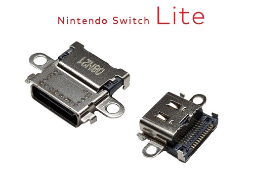 Genuine Nintendo Switch Lite USB Type C Connector Charging Port Socket ...