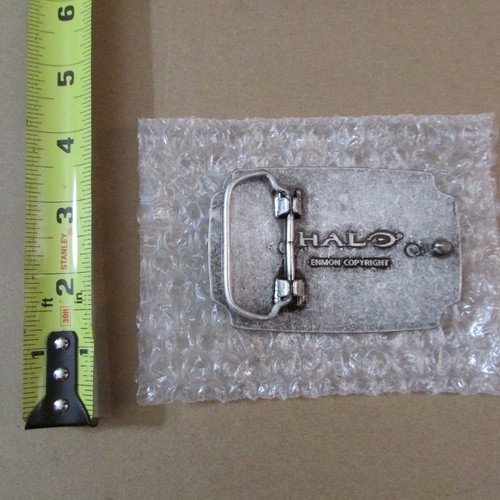 CTF HALO Belt Buckle Capture The Flag Enmon Silverplate Sport Gaming | eBay
