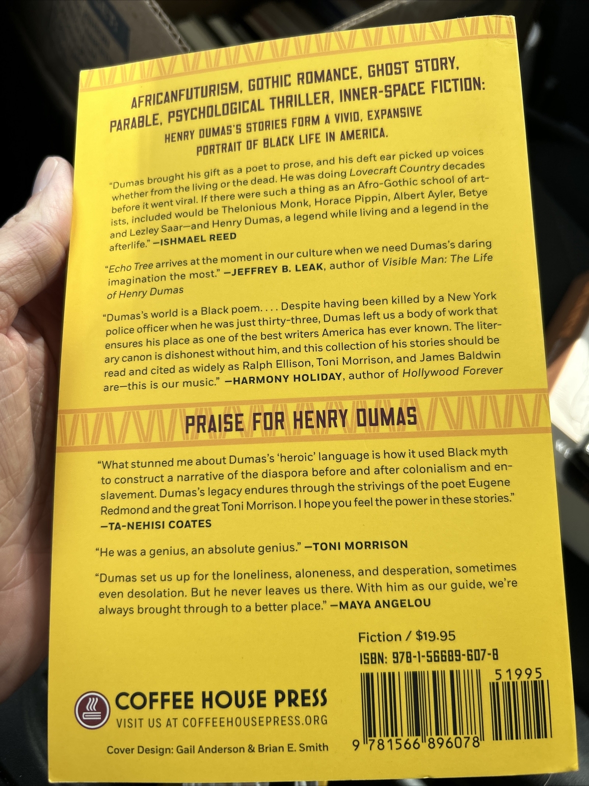 Echo Tree : The Collected Short Fiction of Henry Dumas by Henry Dumas ...