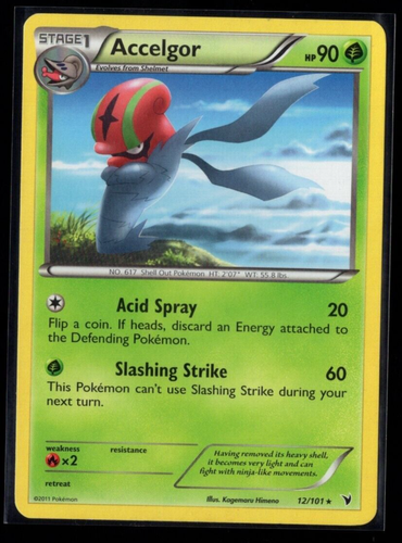 Accelgor 12/101 Non Holo Rare Noble Victories Pokemon TCG Near Mint | eBay