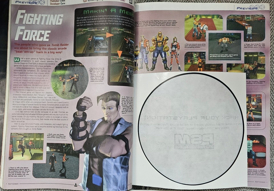 PSM Magazine 1st Premiere Issue Vol 1 Sep 1997 Playstation 1 *No Lid ...