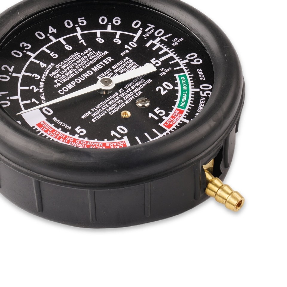 NEW Car Catalytic Converter Gauge Tester Exhaust Blockage Pressure ...