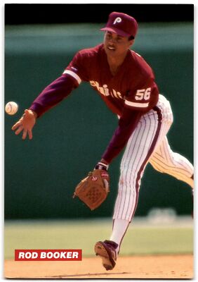 1990 Philadelphia Phillies Photocards Rod Booker | eBay