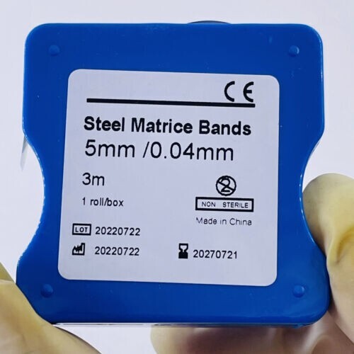 3Rolls Dental Strip Roll Stainless Steel Teeth Restoration Matrix ...