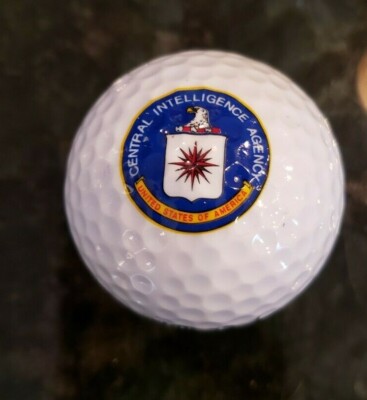 CIA Central Intelligence Seal Golf Ball Turbo 432 NEW | eBay