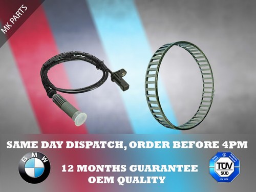 BMW 3 SERIES ABS RELUCTOR RING + ABS SENSOR (E90 E91 E92 E93) FAST ...