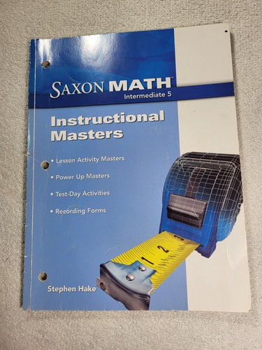 Saxon Math Intermediate 5 Ser.: Saxon Math: Intermediate 5 ...