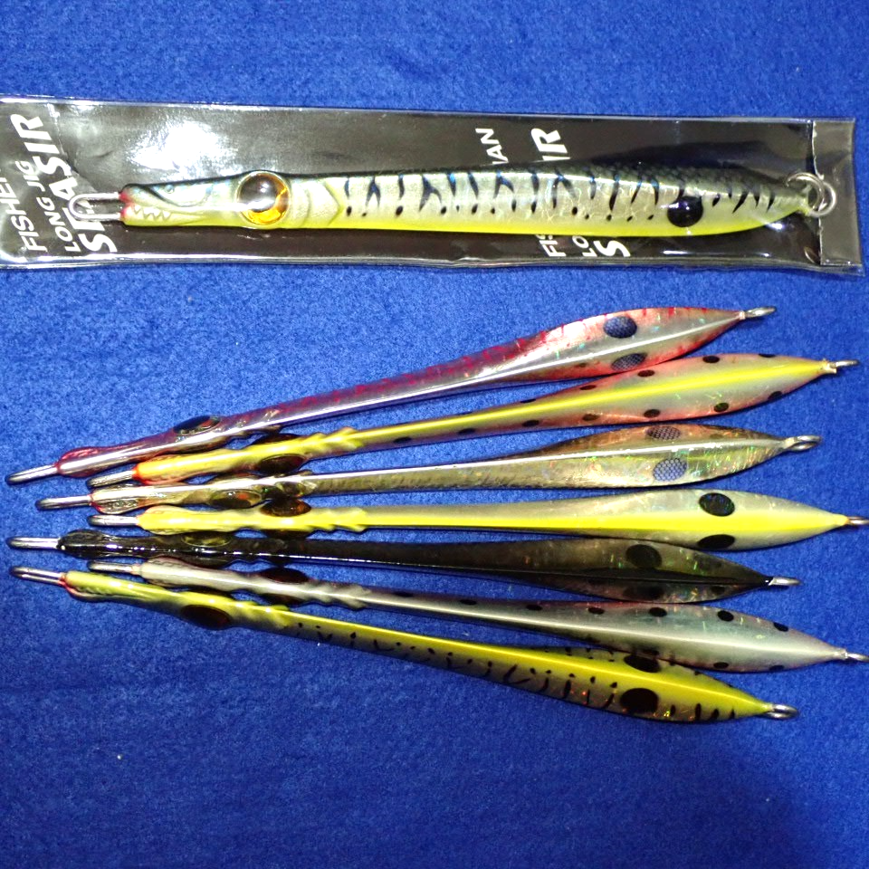 JDM Handmade Lure Metal jig FISHERMAN SEASIR110 X 8 Discontinued ...