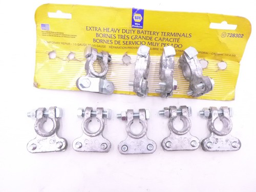 9 Pack Napa 728302 Heavy Duty Battery Cable Repair Terminals 1/0 - 3/0 ...