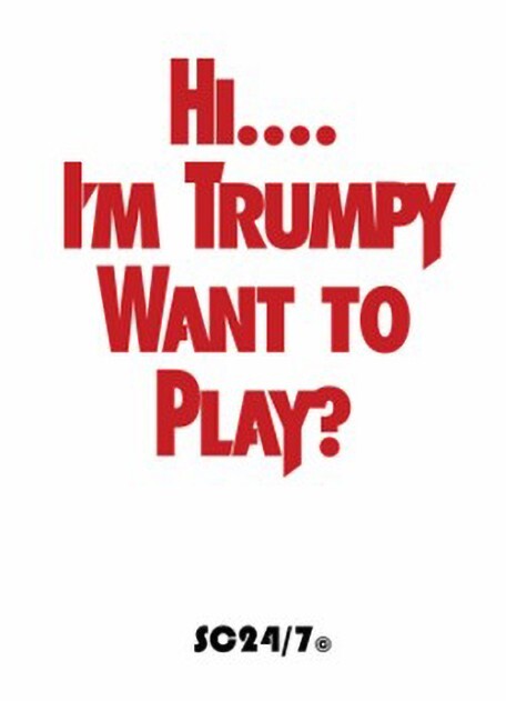 DONALD TRUMP CUSTOM ART CARD - CHUCKY | eBay