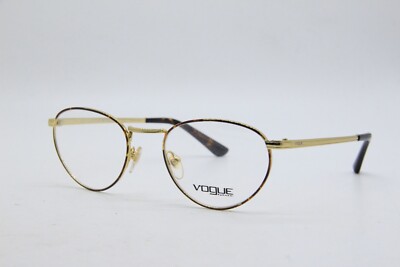 NEW VOGUE VO 4084 5078 GOLD HAVANA AUTHENTIC EYEGLASSES 50-20 | eBay