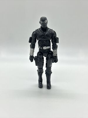 Gi Joe SNAKE EYES v34 Action Figure 3.75" Tall - Hasbro 2008 - 25th ...