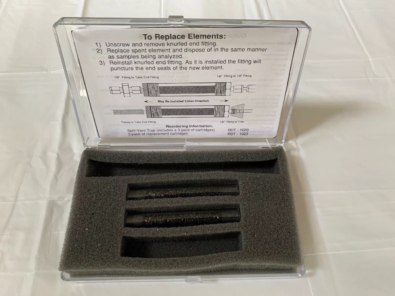 Agilent 2-PK Universal/External Split Vent Trap Cartridges #RDT-1023 | eBay