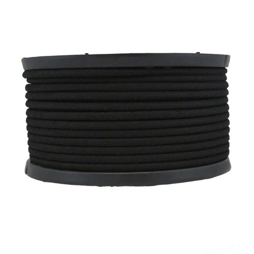3/8" 1000 ft Bungee Shock Cord Black Marine Grade Heavy Duty Shock Rope ...