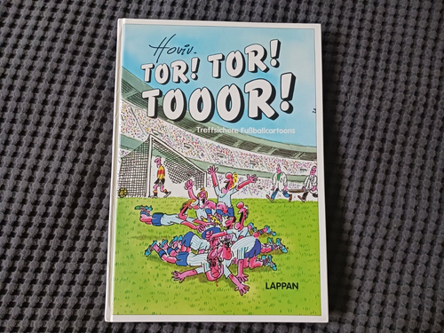 Buch Hoviv Tor! Tor! Tooor! Treffsichere Fußballcartoons 1988 Lappan ...