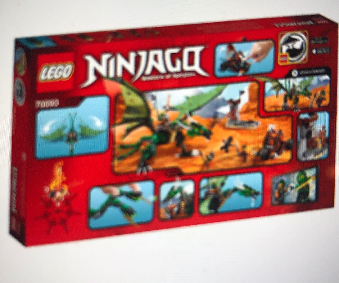 LEGO 70593 NINJAGO - THE GREEN NRG DRAGON * NEW * IN SEALED BOX ...