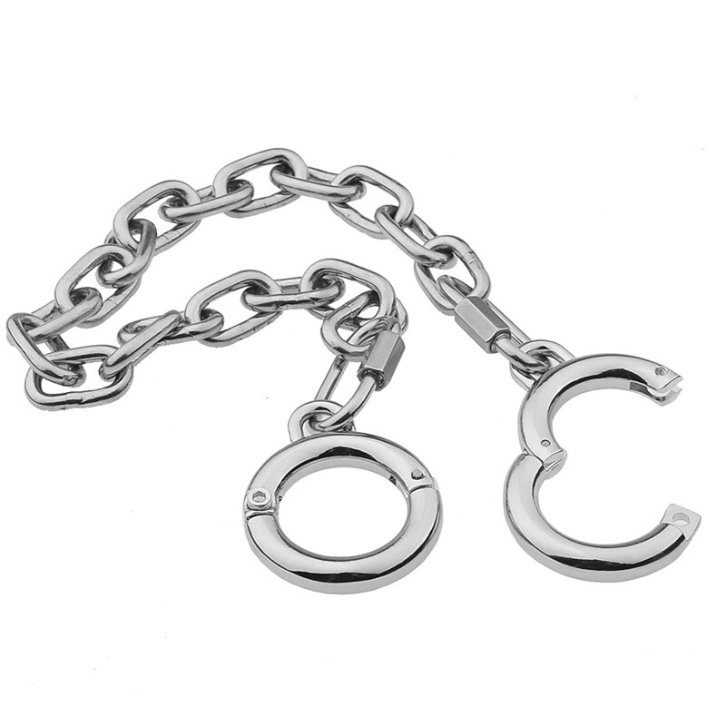 Adjustable Stainless Steel Toe Cuffs Locking Torture Cuffs Wmen Men | eBay