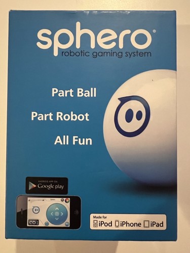 Sphero S002 iOS & Android App Controlled Robotic Ball - Open box item | eBay