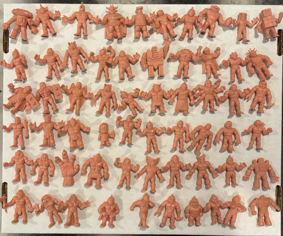 Vintage M.U.S.C.L.E. Muscle Men Mattel Lot of 156 Figures! | eBay