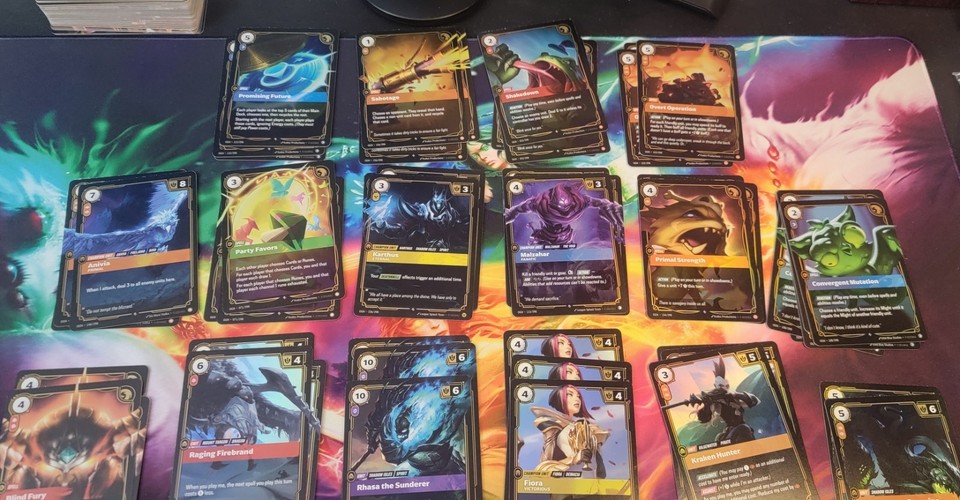 Riftbound League Of Legends Card Game 230+ RARE FOIL Card Lot | eBay