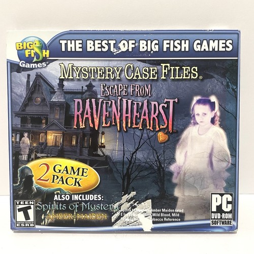Big Fish Games Mystery Case Files: Escape from Ravenhearst PC Windows ...