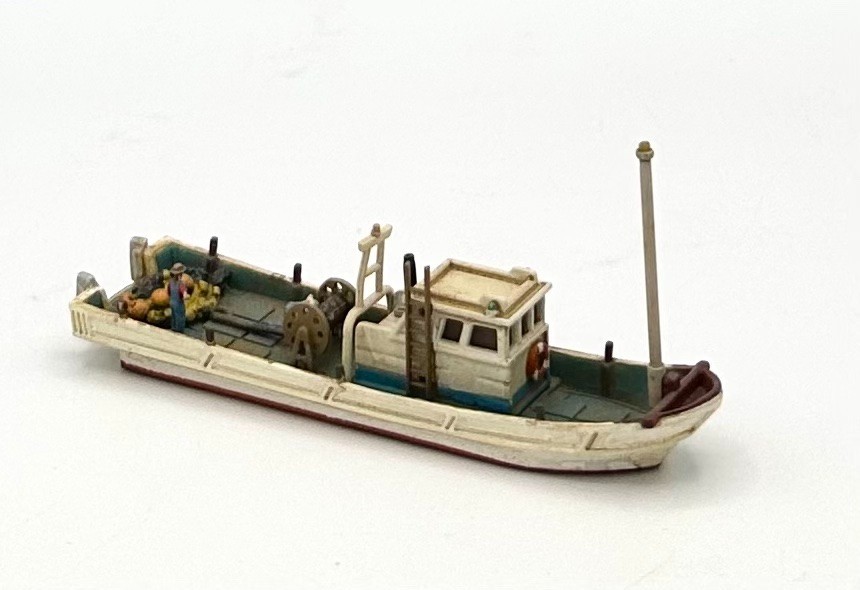 TomyTec N Scale Scene Collection 009-3 Fishing Boat Custom Painted ...