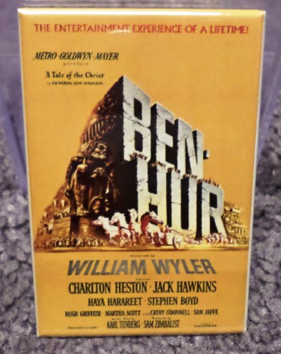 Ben Hur MAGNET 2" x 3" Refrigerator Locker Heston Movie Poster | eBay