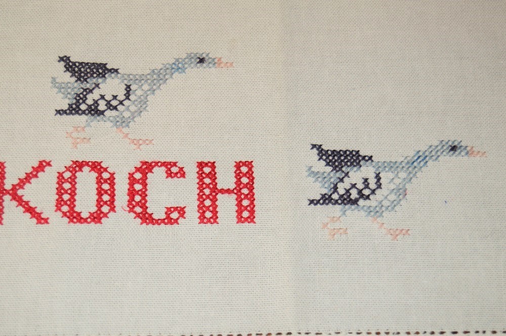 "HUNGER IS THE BEST COOK" CHEF & GEESE VTG GERMAN SAYING HAND ...