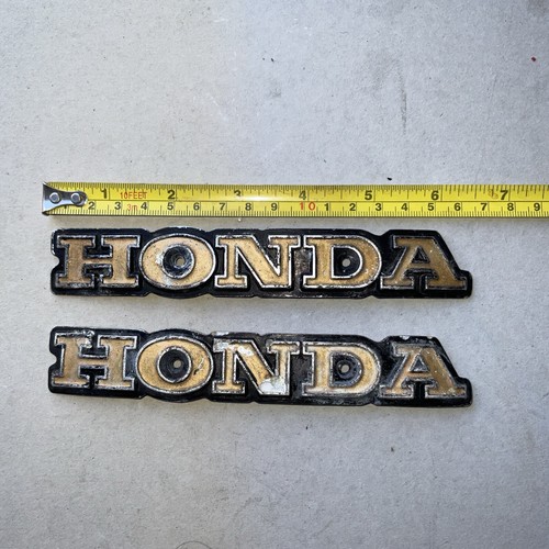 Vintage Motorcycle Badge Honda | eBay